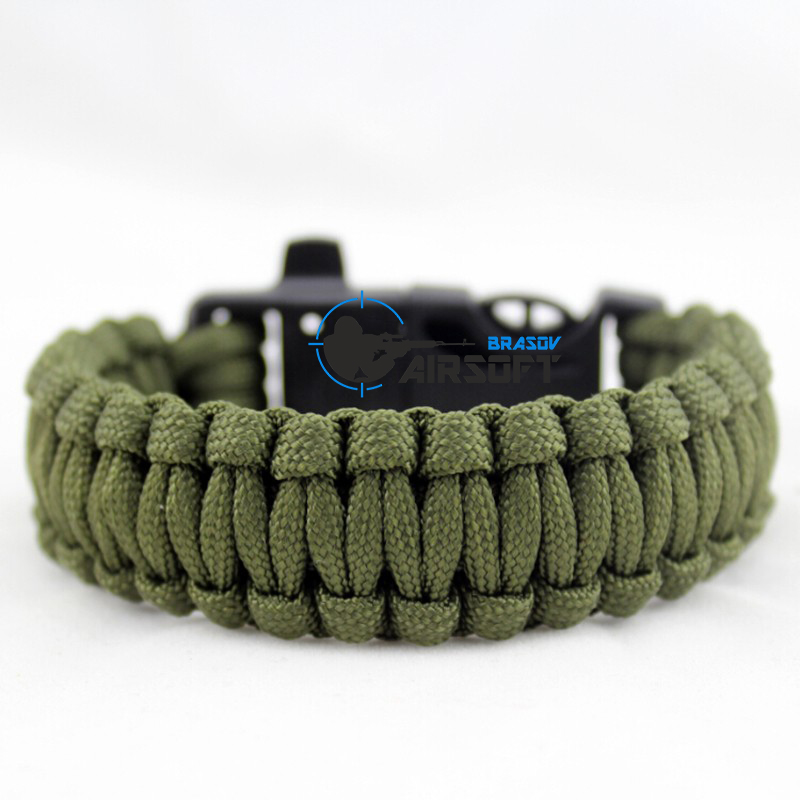 Bratara paracord cu inchidere trident - Airsoft Brasov