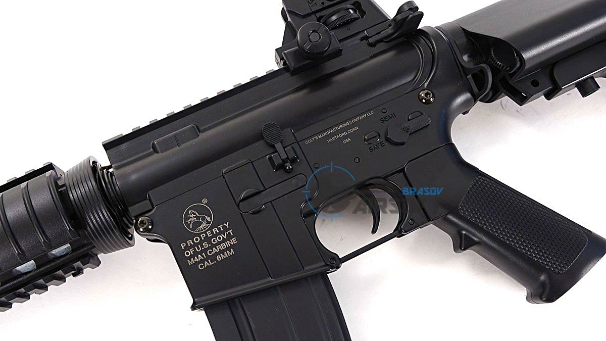 Pusca Airsoft AEG Colt M4A1 CQB - Airsoft Brasov