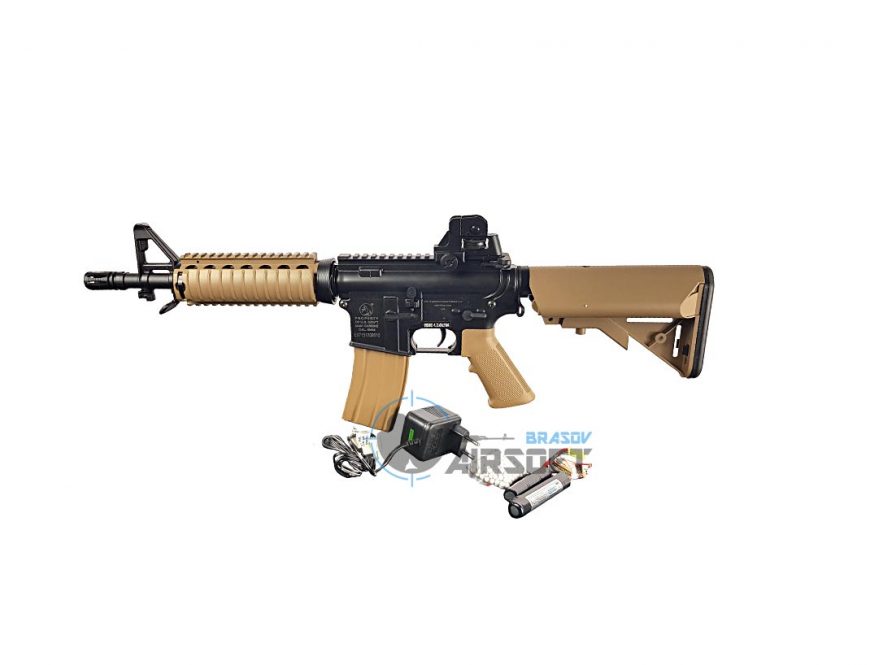 Replica Colt M4 M4A1 CQB Dual Tone - Airsoft Brasov