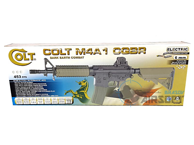 Replica Colt M4 M4A1 CQB Dual Tone - Airsoft Brasov