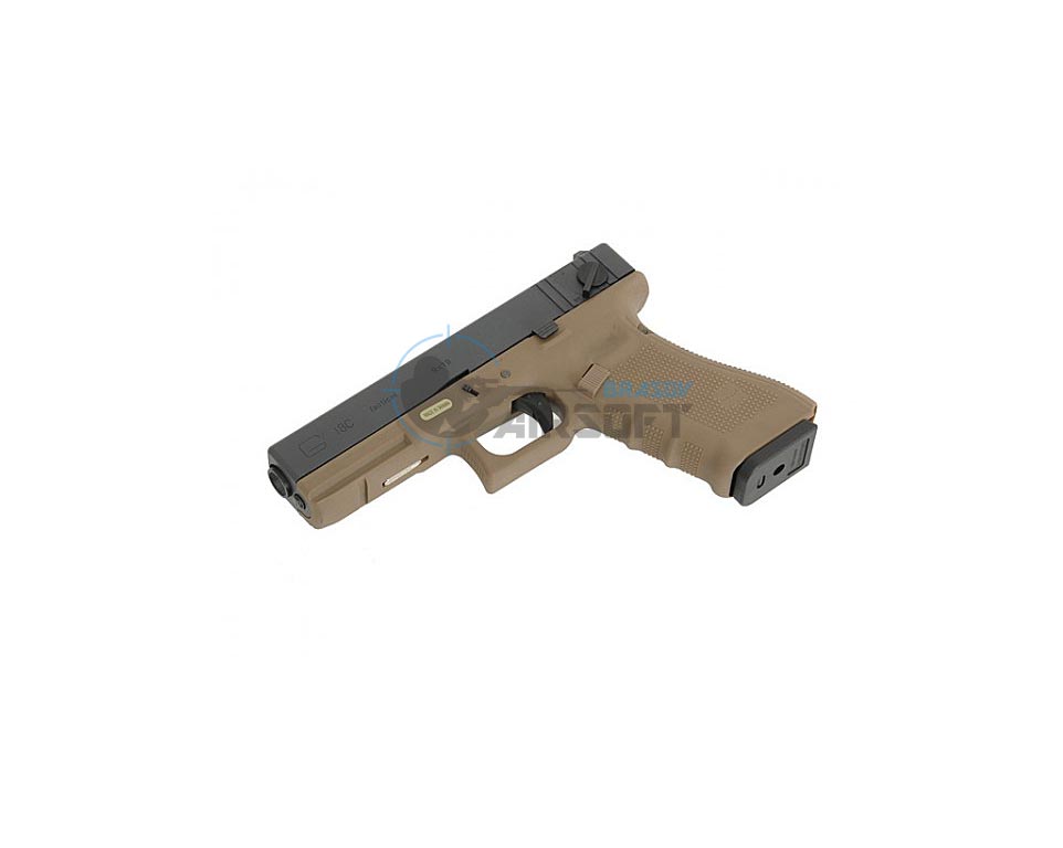 Replica pistol Glock 18C GEN.4 Tan GBB WE - Airsoft Brasov