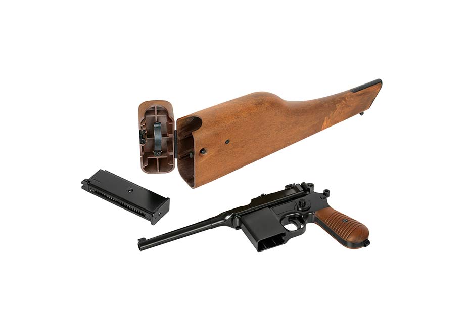 Replica Mauser Broomhandle M712 GBB WE - Airsoft Brasov