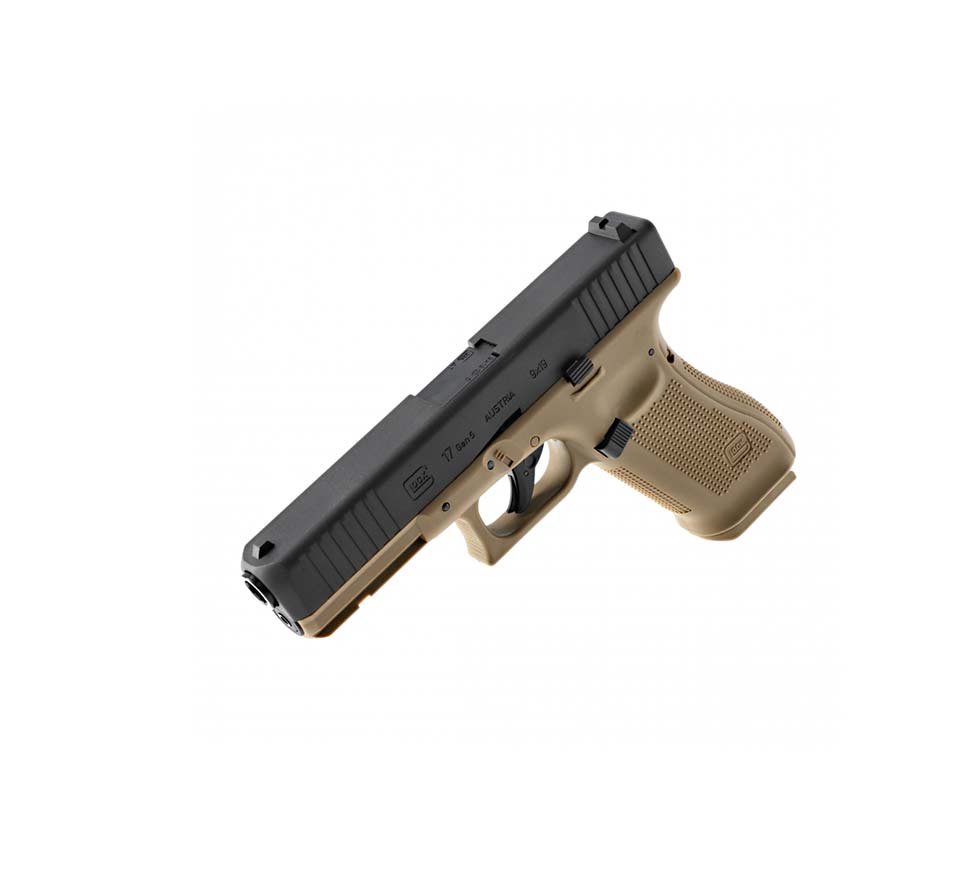 Pistol Airsoft Glock 17 Gen5 Co2 Coyote - Airsoft Brasov