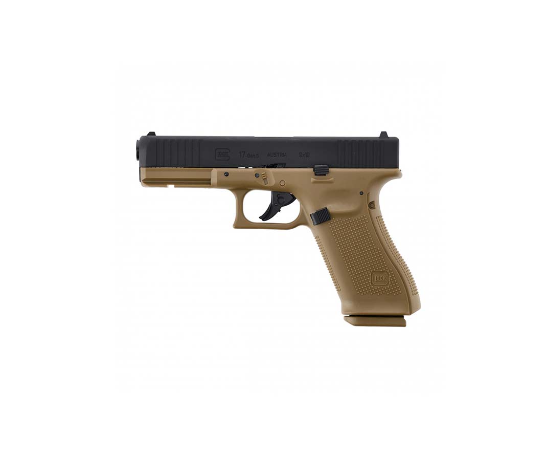 Pistol Airsoft Glock 17 Gen5 Co2 Coyote - Airsoft Brasov